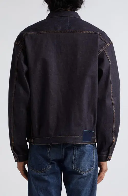 Visvim 101xx Denim Trucker Jacket In Unwashed Denim - 55% Off